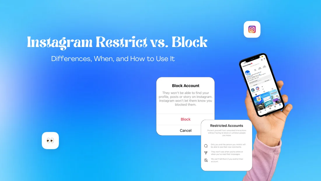 Instagram Restrict vs Block: Differences, When, and How to Use It ...