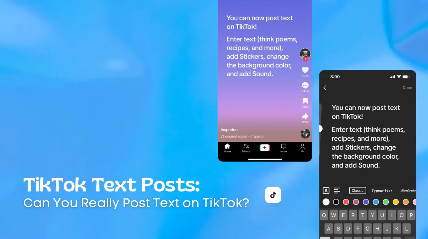 Your Guide to TikTok Text Posts: Can You Really Post Text on TikTok ...