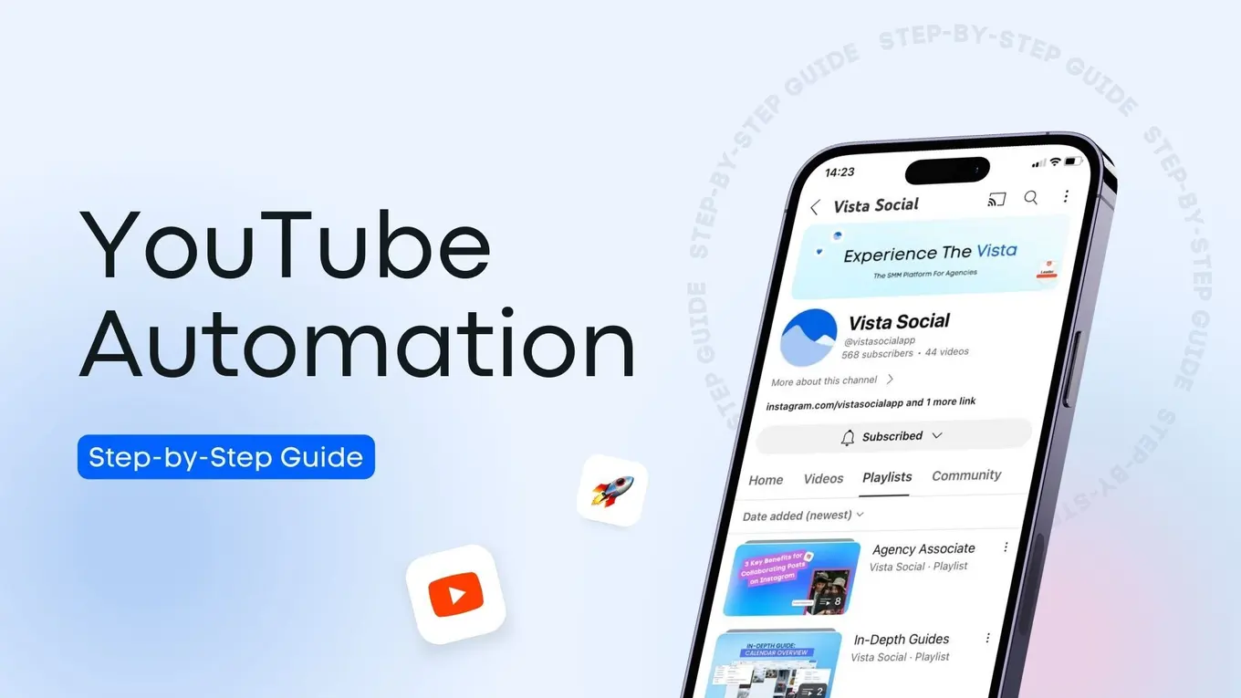 YouTube Automation Step-by-Step Guide | Vista Social